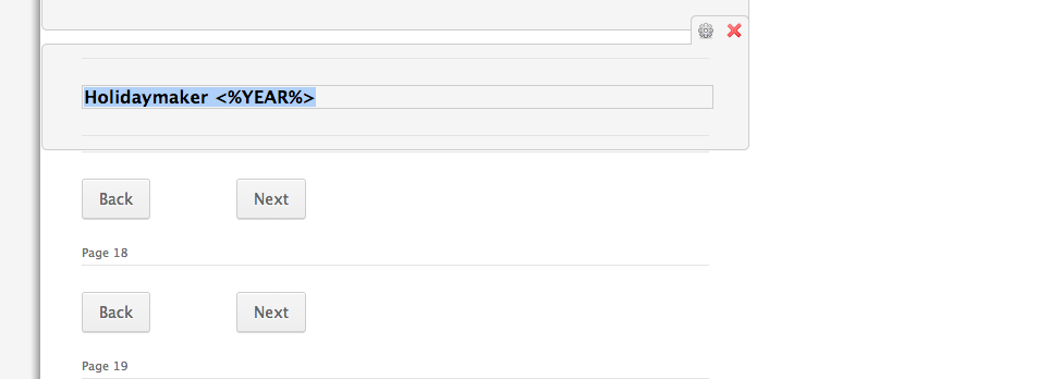 Passing Input Values Inside The Header Or Text Field
